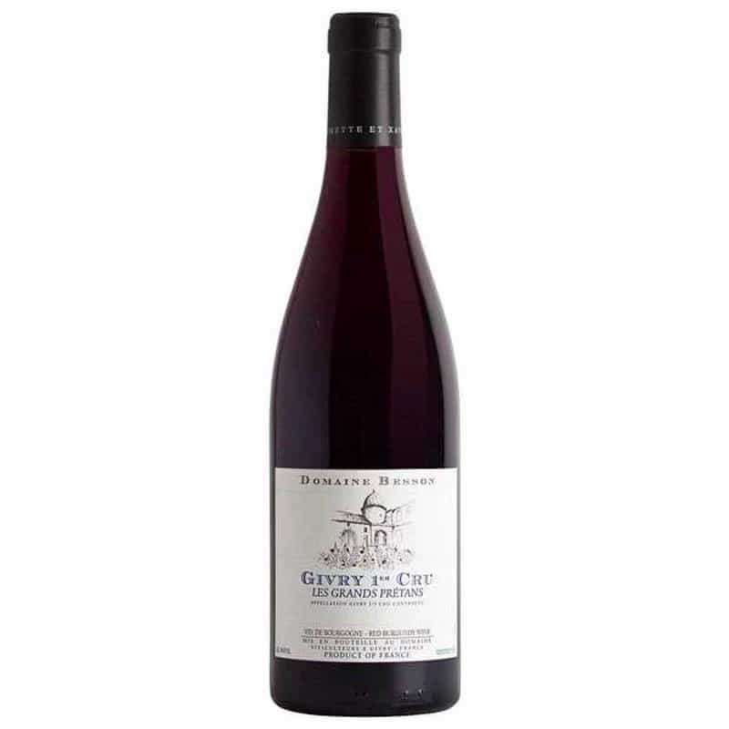 Givry 1er Cru "Prétan" 2022 Besson Vin rouge 75 Cl - La Grande Cuvée